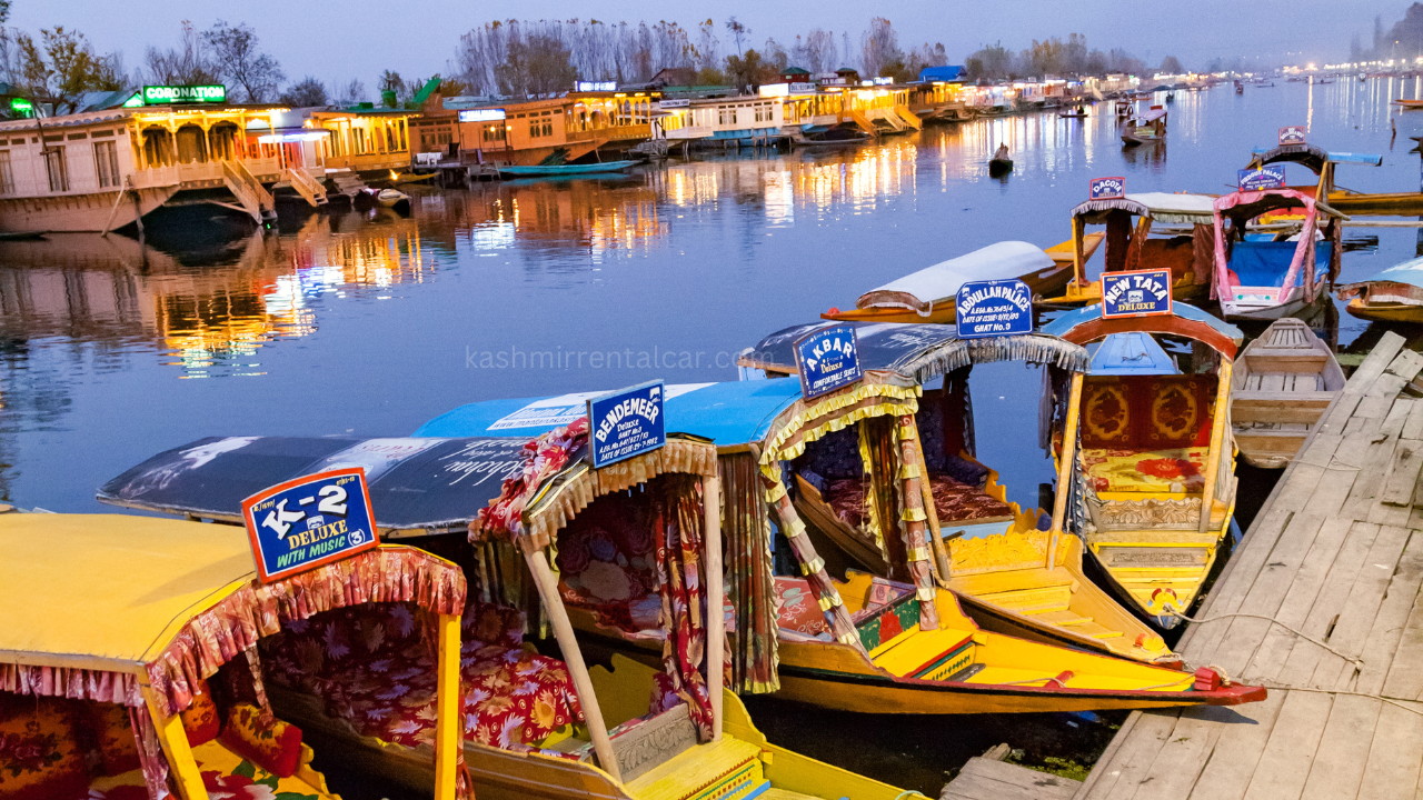 How to book a Shikara ride in Dal Lake - Taxi in Srinagar